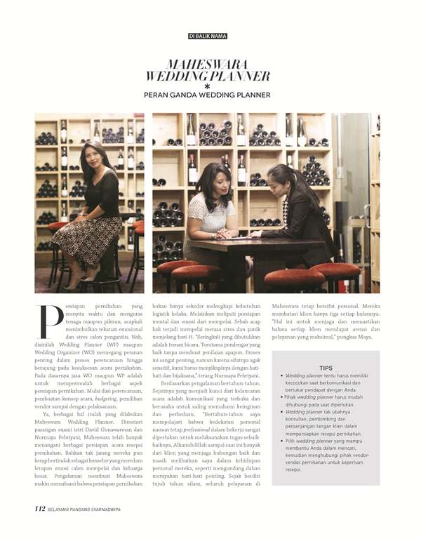 Maheswara ~ media coverage | Maheswara | Bridestory