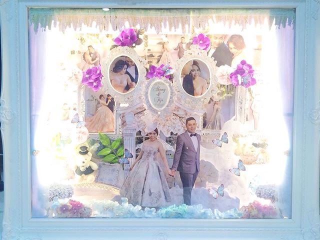 Scrap Frame Wedding Wedding Card Collage Keepsake Frame And Scrap
