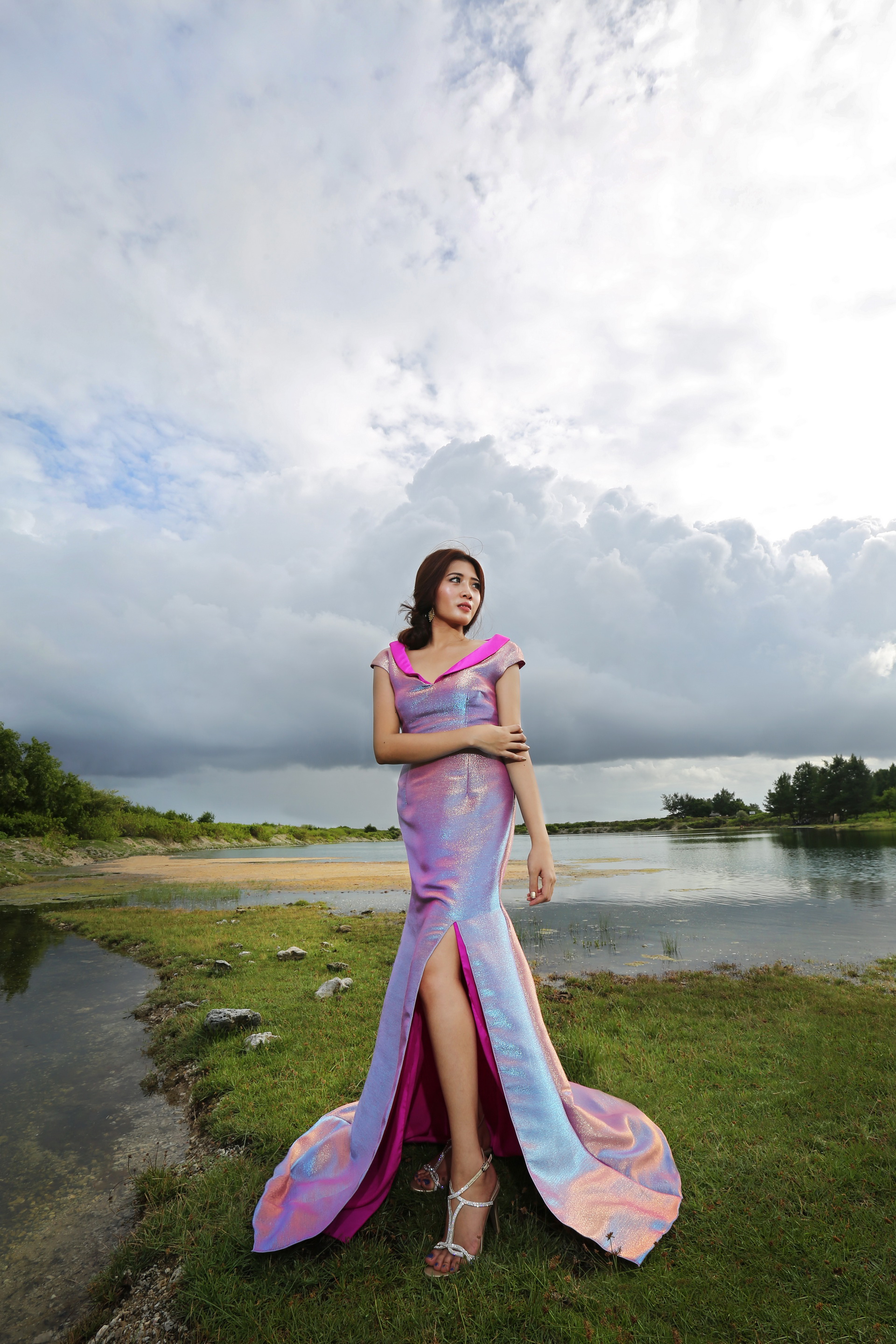 Pink Blue Mermaid Dress by Bali DressCode Safari & Photography ...