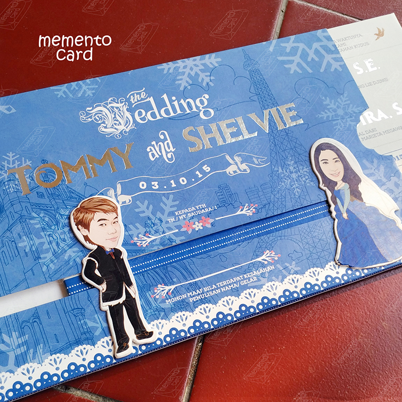 The Wedding of Tommy & Shelvie | Memento Card | Bridestory