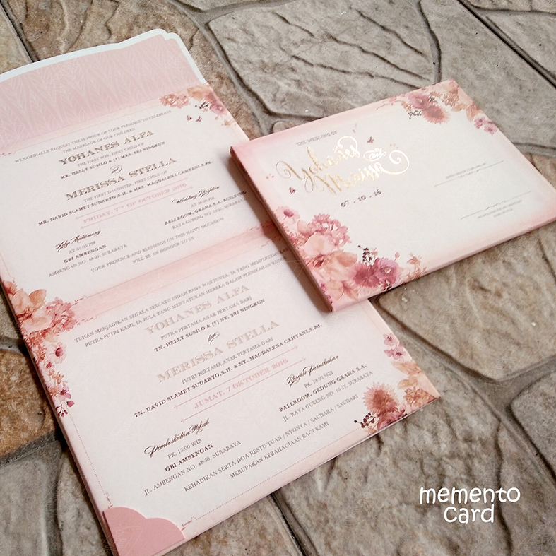 The Wedding of Yohanes & Merissa | Memento Card | Bridestory