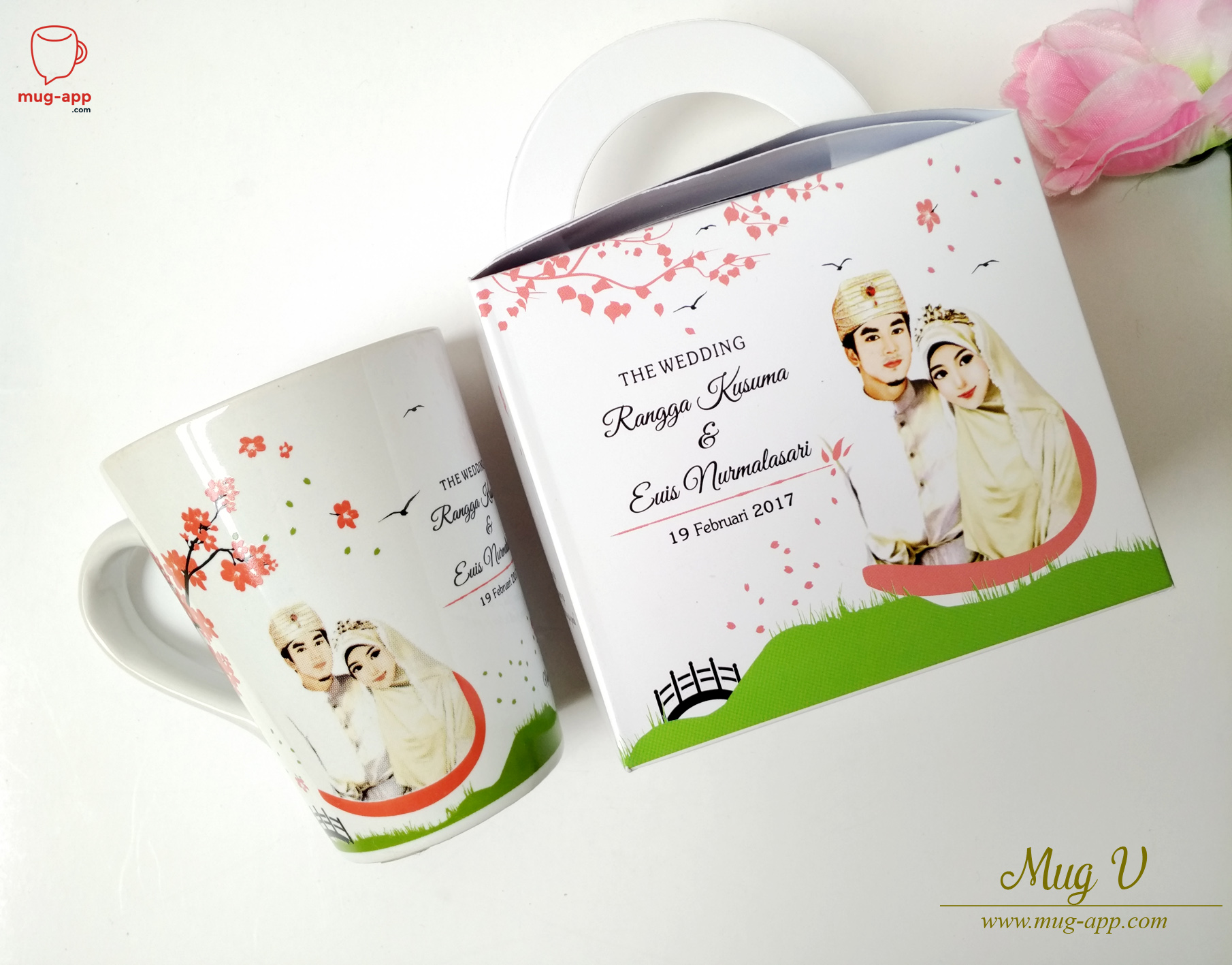 Wedding Souvenir Tema Muslim Rangga dan Euis by Nolimit | Bridestory.com