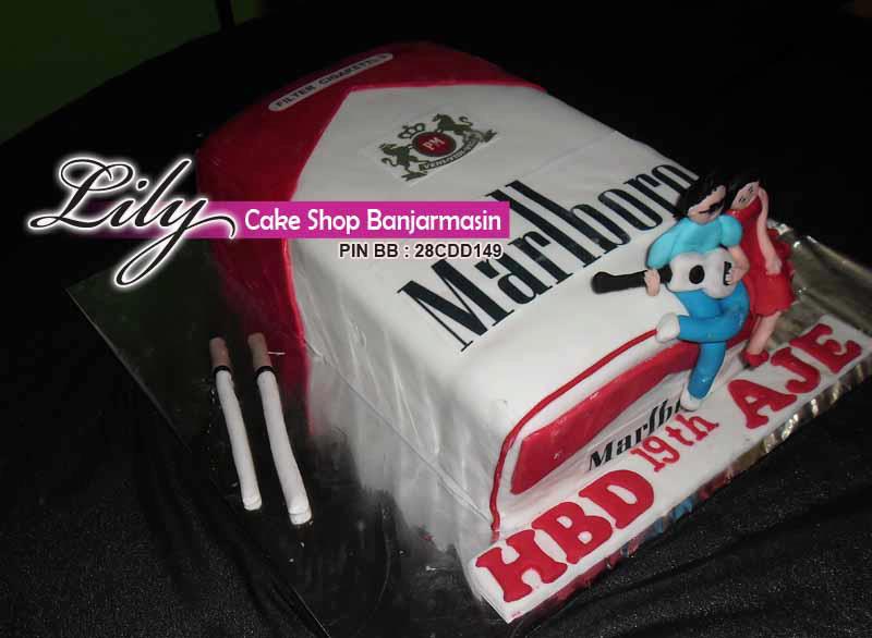 Kue Bentuk Rokok | Lily Cake Shop Banjarmasin | Bridestory