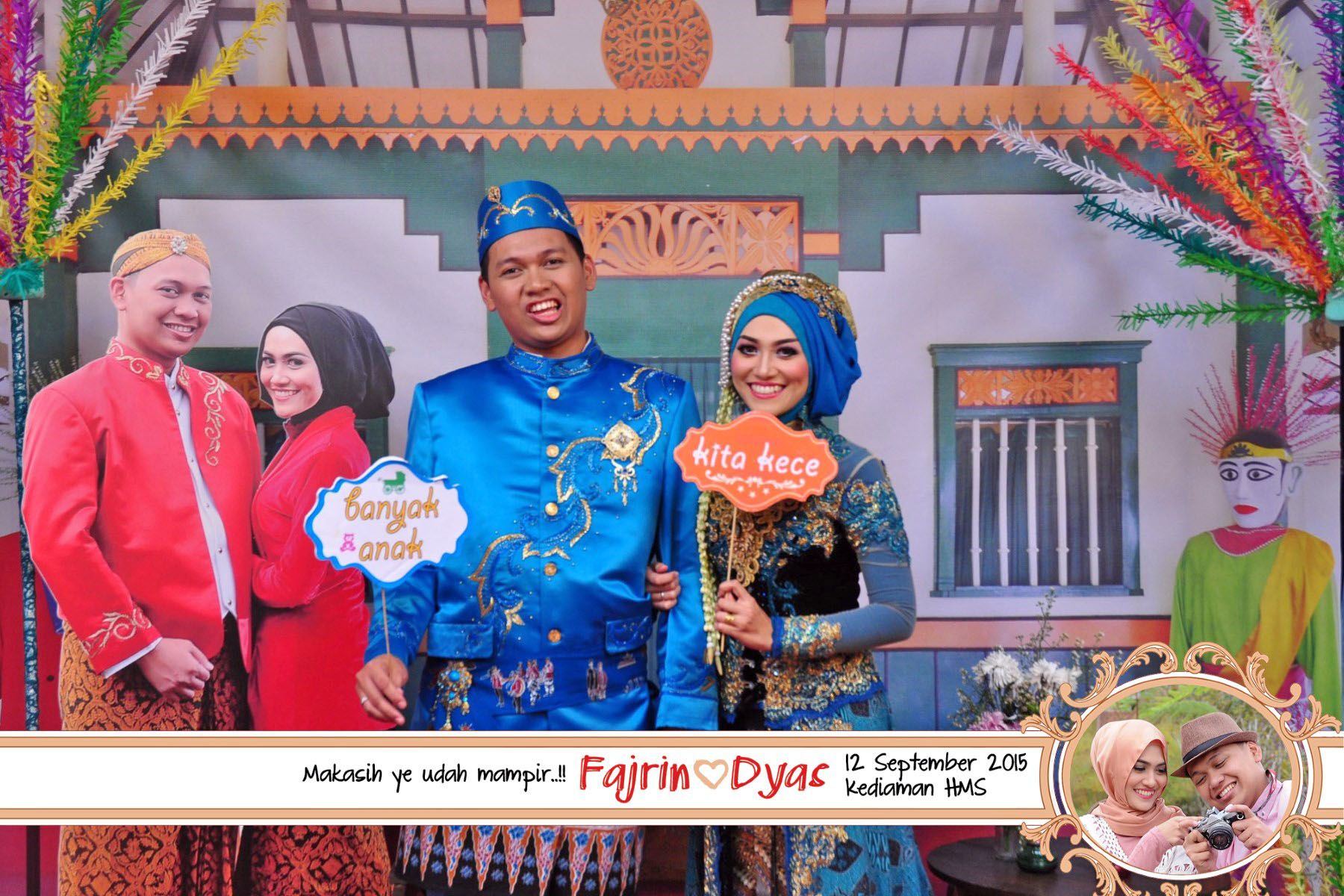 Betawi Style Fajrin & Dyas Wedding Photobooth by Taradiva Photobooth ...