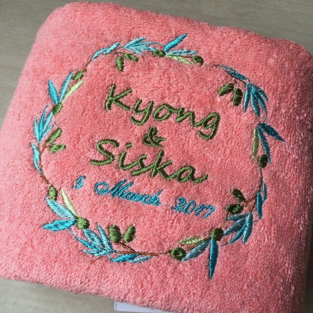 Saywee towel & souvenir | Favors & Gifts in Surabaya | Bridestory.com