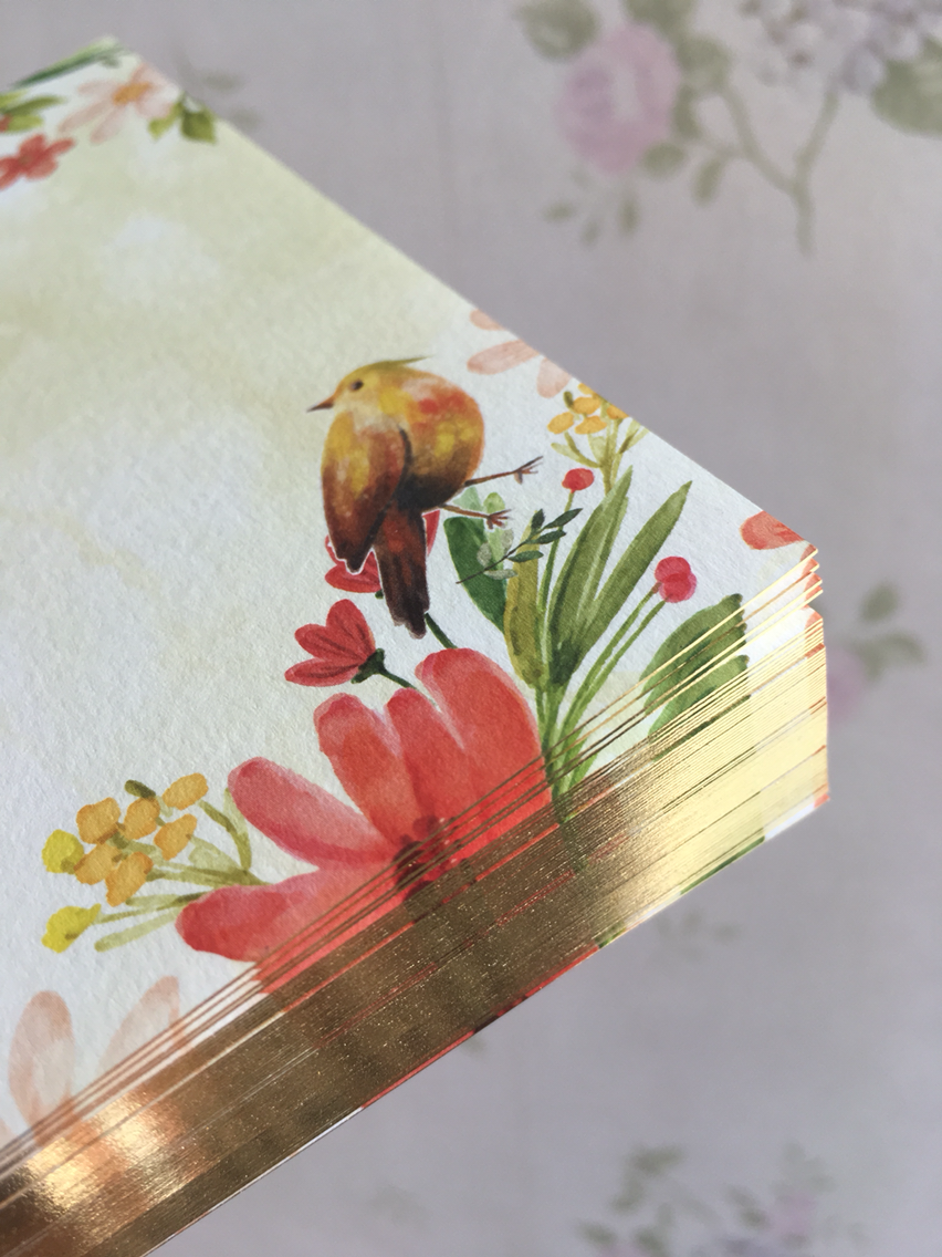 Edge Foil Technique by H2 Cards | Bridestory.com